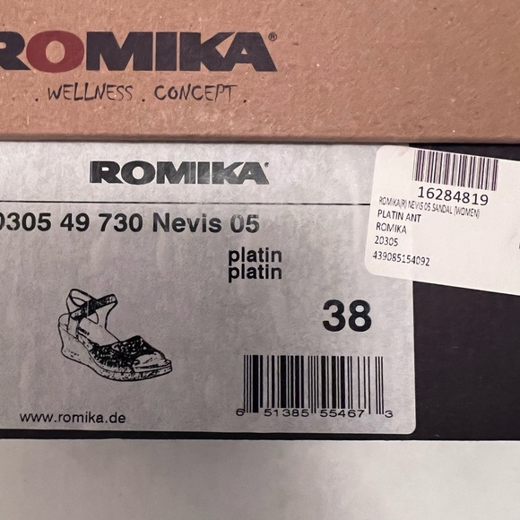 Romika | Shoes | New Wbox Romika Womens Leather Sandals | Poshmark